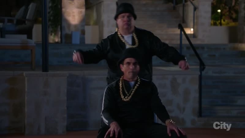 Cam and Phil have some moves. | Modern Family | TVgag.com