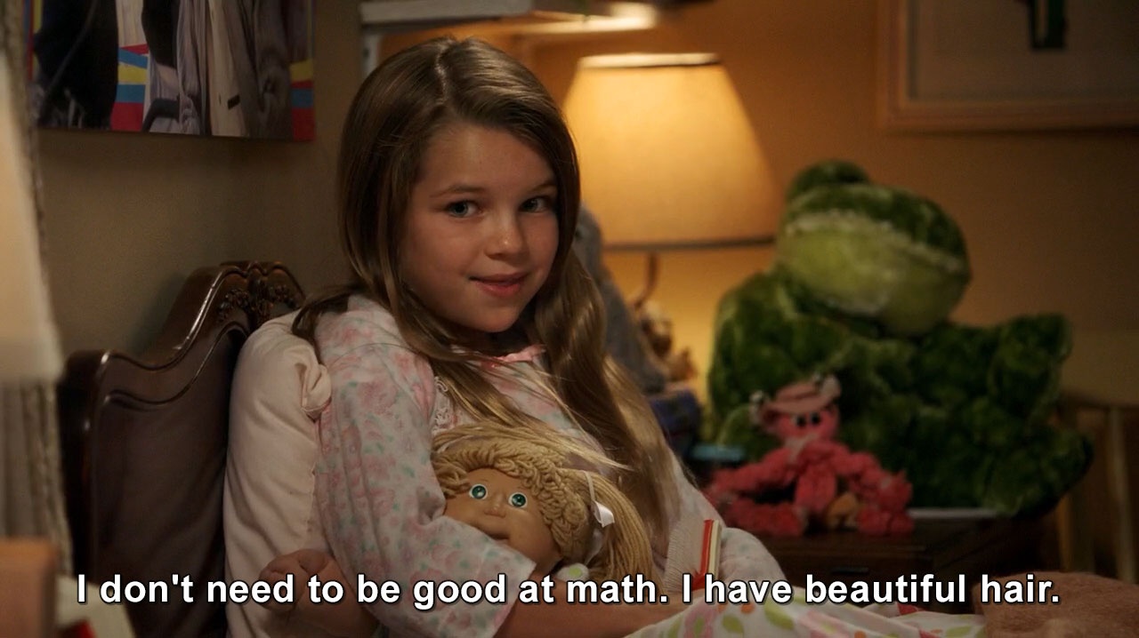I don't need to be good at math. I have beautiful hair. | Young Sheldon ...