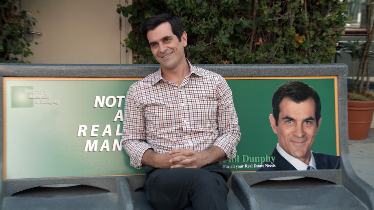 Not a real man. | Modern Family | TVgag.com