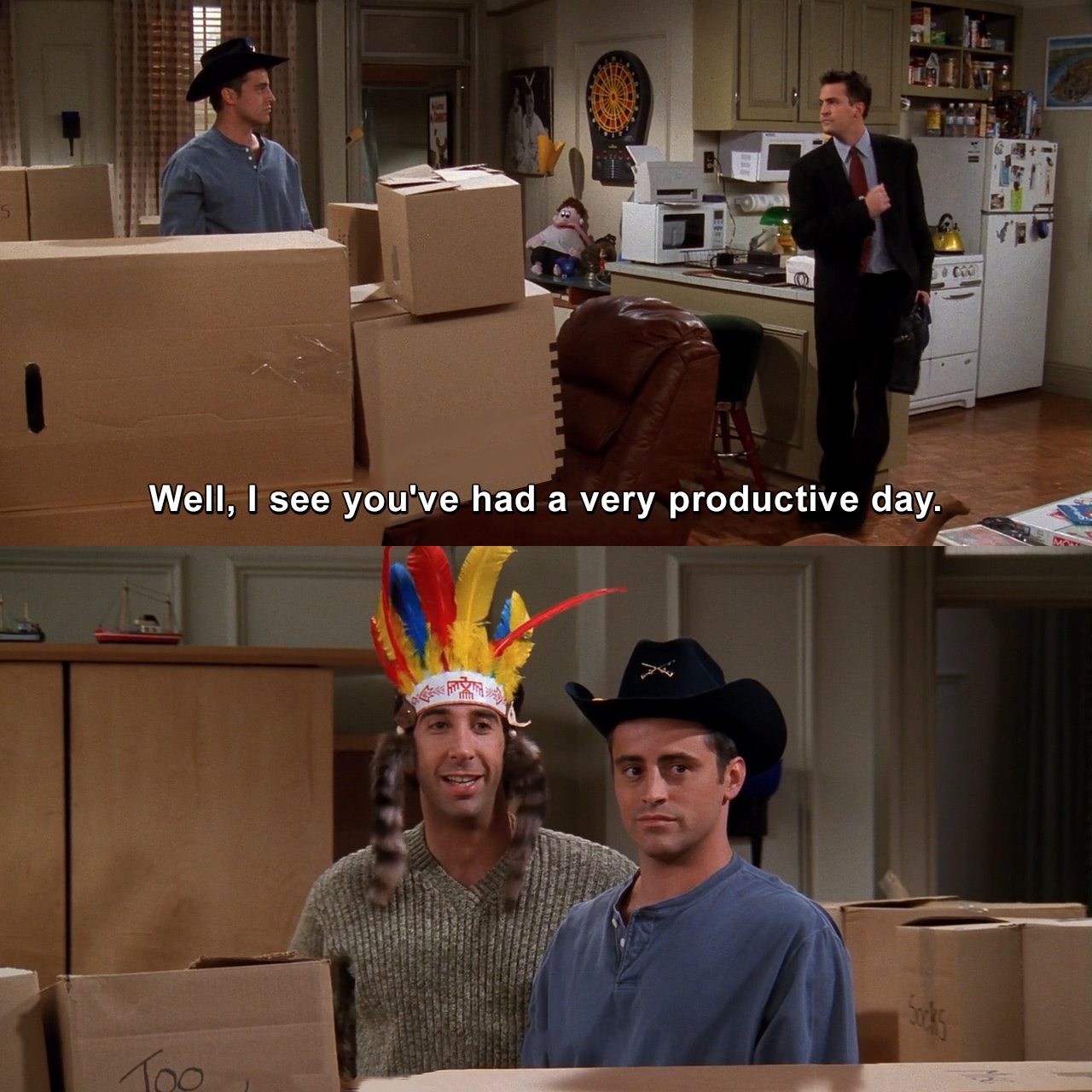 You built a fort, didn't you? Well, I see you've had a very productive ...