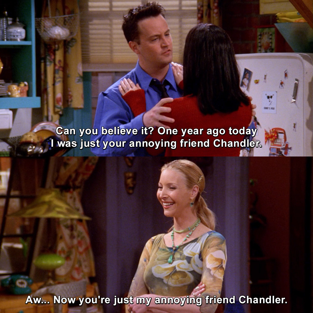 Can you believe it? One year ago today I was just your annoying friend ...