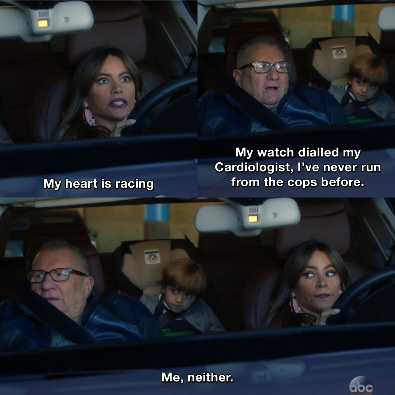 My heart is racing My watch dialled my Cardiologist, I've never run ...