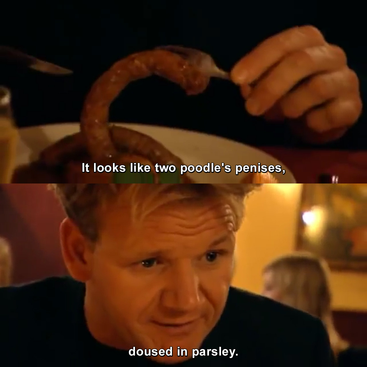 Oh Dear It Looks Like Two Poodle S Penises Doused In Parsley