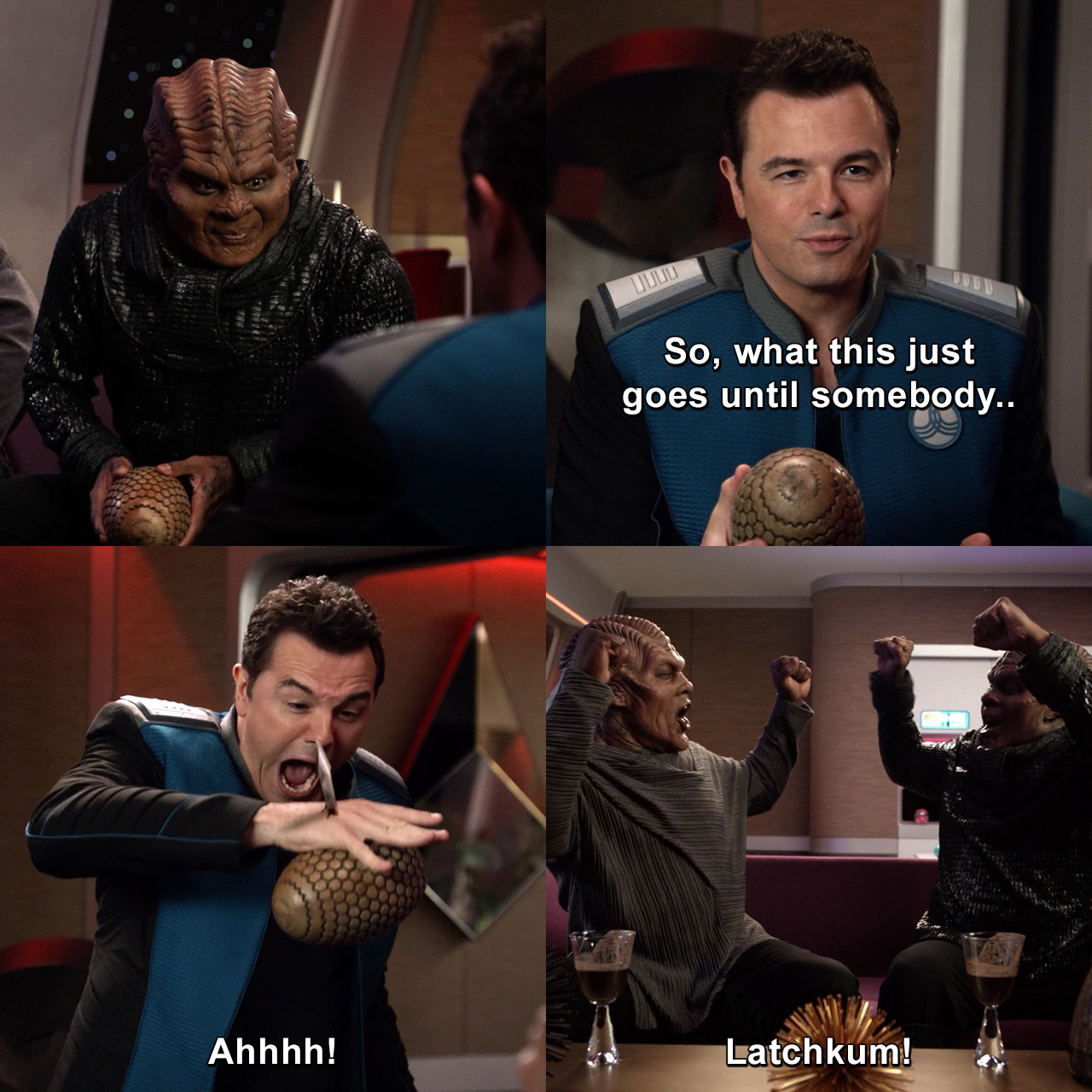 So, what this just goes until somebody... Ahhhh! Latchkum! | The ...