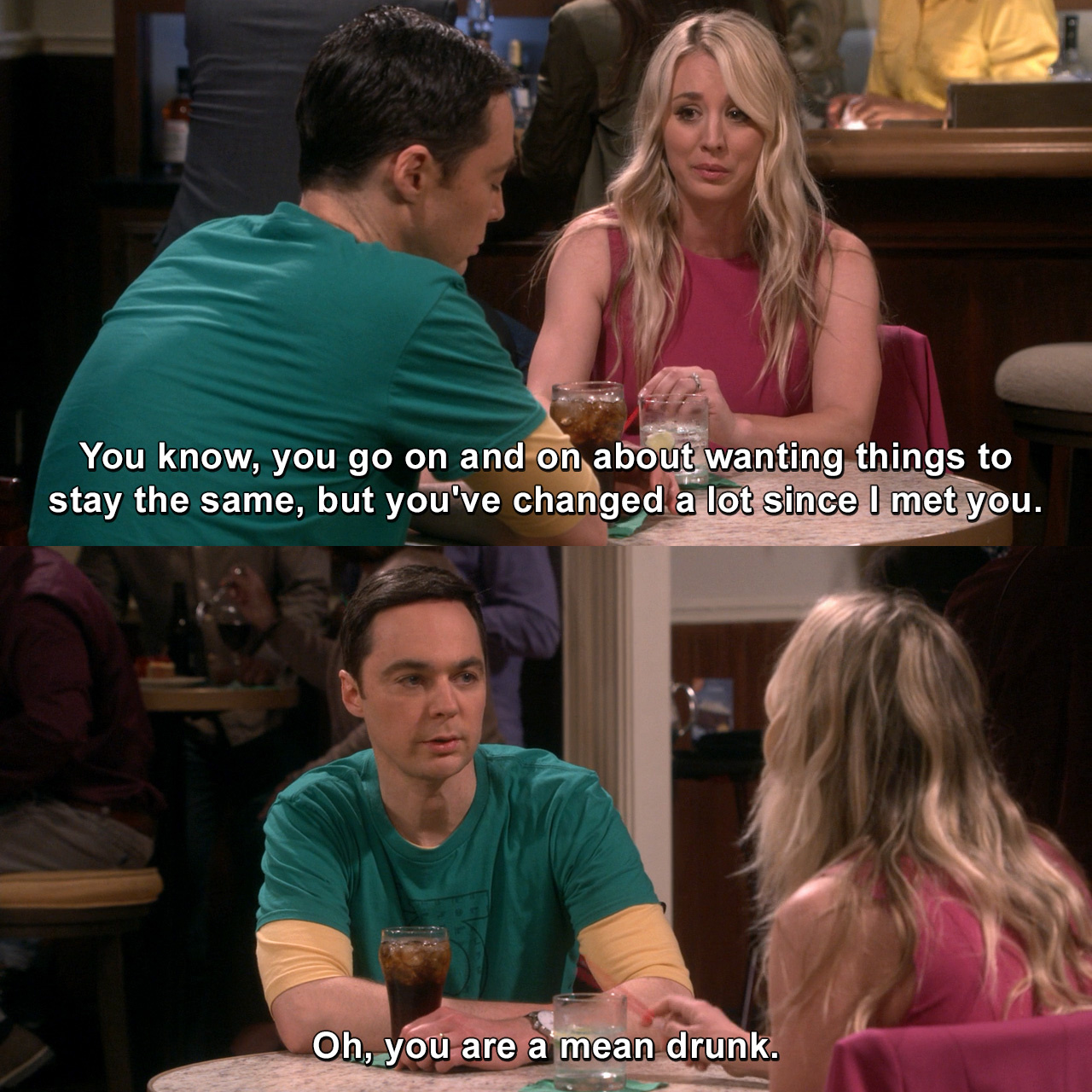 Sheldon Cooper Drunk Quotes The Big Bang Theory" The Loobenfeld Decay