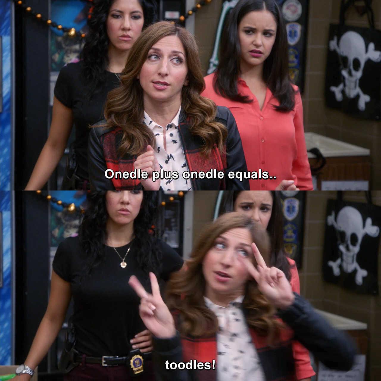 Onedle Plus Onedle Equals Toodles Brooklyn Nine Nine TVgag