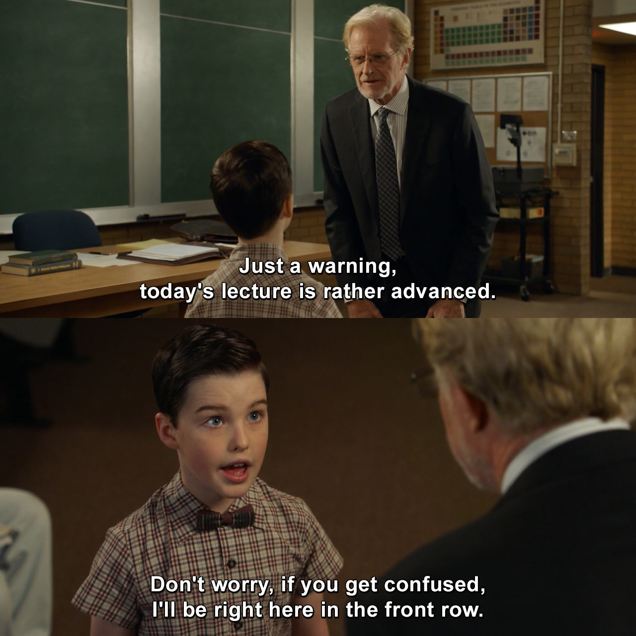 Just a warning, today's lecture is rather advanced. Don't worry, if you ...