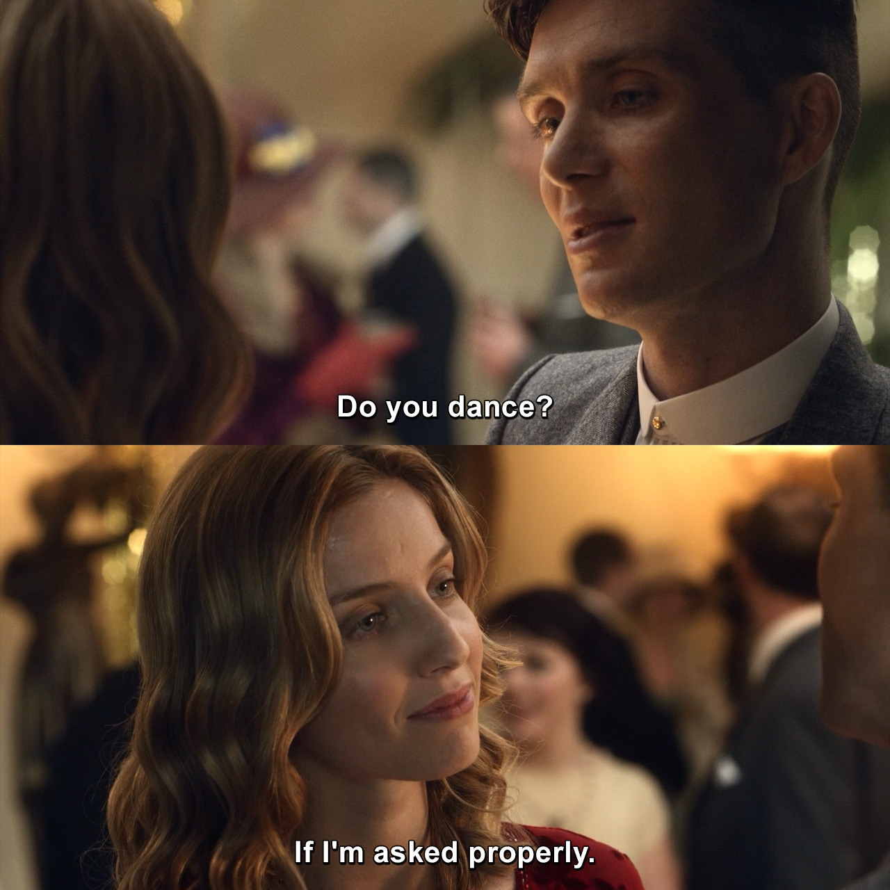 Do you dance? If I'm asked properly. | Peaky Blinders | TVgag.com